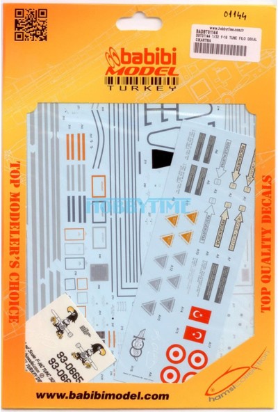 Babibi DBT01144 1/32 F-16 Tunç Filo Dekal Çıkartma