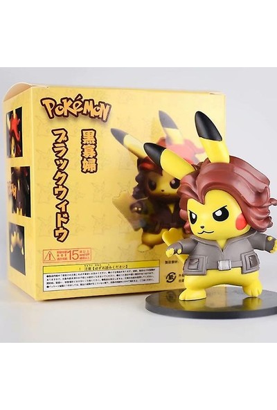 Populars Pikachu Plastik Karakter Figürü -Kahverengi (Yurt Dışından) Populars Pikachu Plastik Karakter Figürü -Kahverengi (Yurt Dışından)