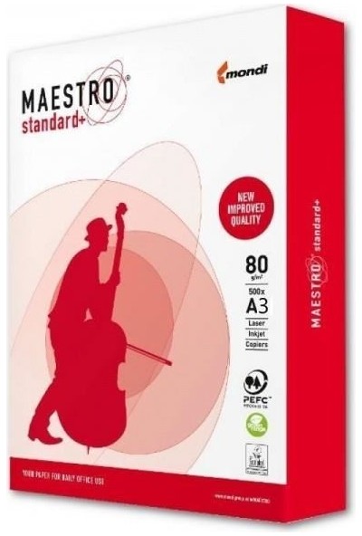Mondi Maestro A3 Fotokopi Kağıdı 80GR 1 Paket 500 Sayfa