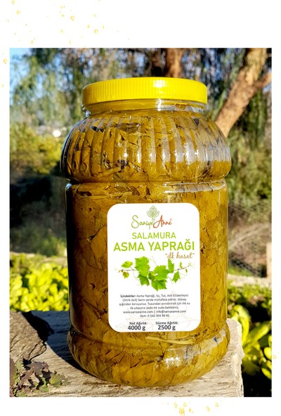 Saniye Anne Salamura Yaprak - Ilk Hasat 4 kg Saniye Anne Salamura Yaprak - Ilk Hasat 4 kg