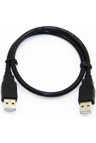 Feriot USB 2.0 Erkek To Erkek Data ve Şarj Kablosu - 50 cm Feriot USB 2.0 Erkek To Erkek Data ve Şarj Kablosu - 50 cm