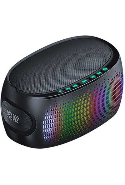Soaiy Bluetooth Kablosuz Hoparlör Speaker Radyo Hafıza Kartı Destekli K1 Siyah Soaiy Bluetooth Kablosuz Hoparlör Speaker Radyo Hafıza Kartı Destekli K1 Siyah