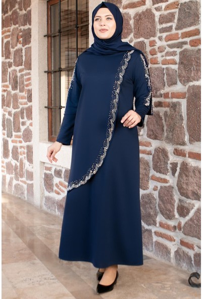 Fahima Neva Abiye Lacivert FHM824 Fahima Neva Abiye Lacivert FHM824