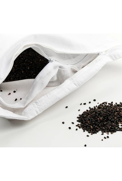 İyi Uyku Karabuğday Kabuğu Orta Boy Yetişkin Yastığı