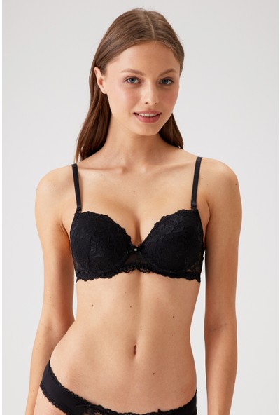 Pierre Cardin 6201 Milan Balenli Destekli Dantelli Sütyen