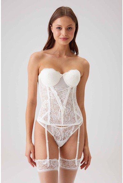 Pierre Cardin 4039 Cinderella Balenli Destekli Büstiyer Takımı Pierre Cardin 4039 Cinderella Balenli Destekli Büstiyer Takımı