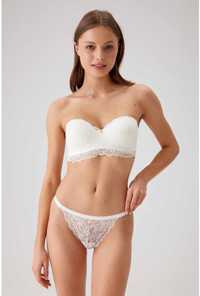 Pierre Cardin Kadın 4736 Ales Desteksiz Straplez Sütyen Takım Pierre Cardin Kadın 4736 Ales Desteksiz Straplez Sütyen Takım