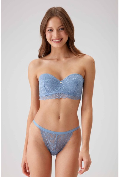 Pierre Cardin Kadın 4736 Ales Desteksiz Straplez Sütyen Takım Pierre Cardin Kadın 4736 Ales Desteksiz Straplez Sütyen Takım