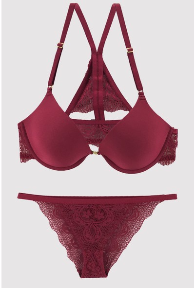 Pierre Cardin 4652 Hlilaire Balenli Önden Klipsli Destekli Sütyen Takım