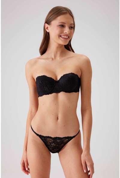 Pierre Cardin 4032 Ann Destekli Starapless Sütyen Külot Takımı