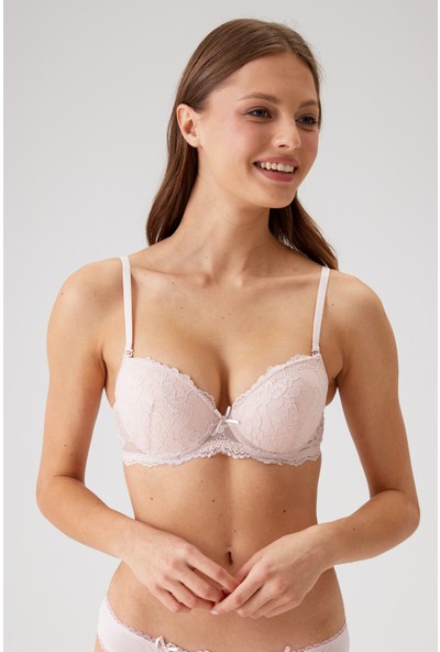 Pierre Cardin 6201 Milan Balenli Destekli Dantelli Sütyen