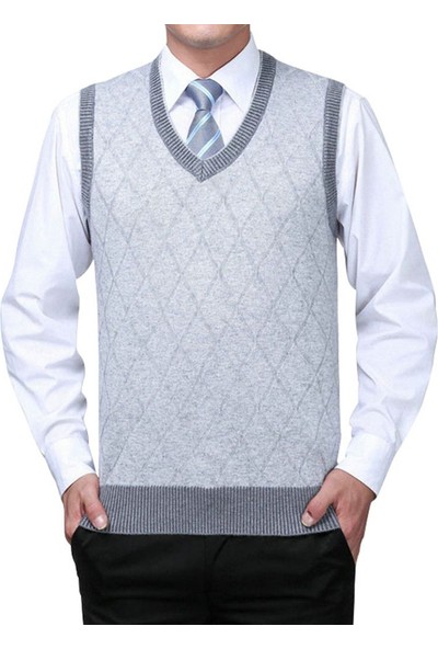 Afurdel Erkek Slim Fit Basic Örme V Yaka Süveter (Yurt Dışından) Afurdel Erkek Slim Fit Basic Örme V Yaka Süveter (Yurt Dışından)