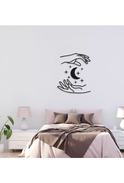 Ahşap Romantik Duvar Dekoru