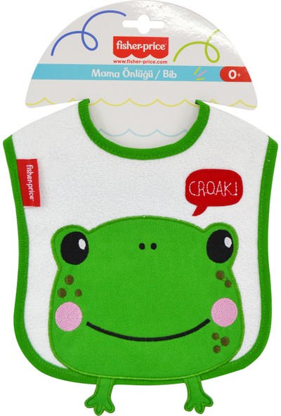 Fisher-Price Kurbağa Figürlü Önlük