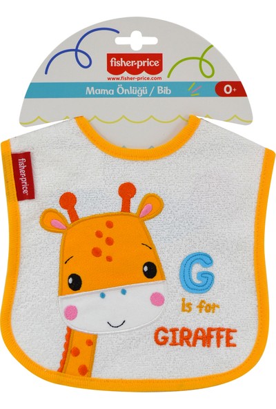Fisher Price Fisher-Price Zürafa Figürlü Önlük
