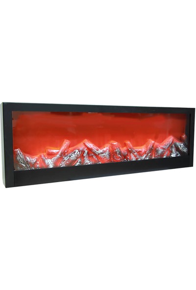 SoAndSo Dekoratif Elektrikli Dikdörtgen Şömine