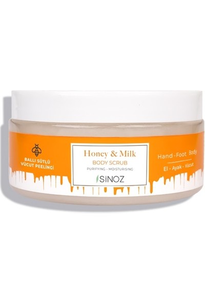 Sinoz Ballı Sütlü Vücut Peelingi 250 ml