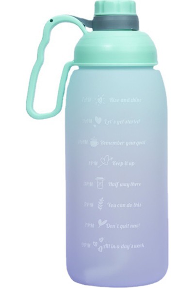 Farfi 1800 Ml Pratik Içecek Şişe Degrade Renk Egzersiz Bisiklet Kamp Için Spor Su Şişesi (Yurt Dışından) Farfi 1800 Ml Pratik Içecek Şişe Degrade Renk Egzersiz Bisiklet Kamp Için Spor Su Şişesi (Yurt Dışından)