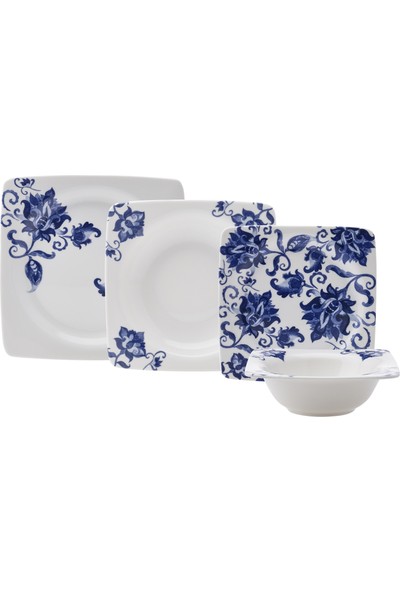 Emsan Blue Stream 24 Parça 6 Kişilik Yemek Takımı Emsan Blue Stream 24 Parça 6 Kişilik Yemek Takımı