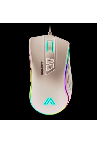 Ceptimum Sarepo GT-300 Oyuncu Mouse Rbg LED Işık Optik Kablolu Fare 6200 Dpi Ceptimum Sarepo GT-300 Oyuncu Mouse Rbg LED Işık Optik Kablolu Fare 6200 Dpi