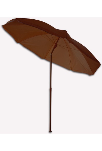 Bidesenal Bahçe Şemsiyesi Plaj Şemsiyesi Balkon Şemsiyesi Teras Şemsiyesi Eğimli Şemsiye 2 Farklı Kullanım 180 cm