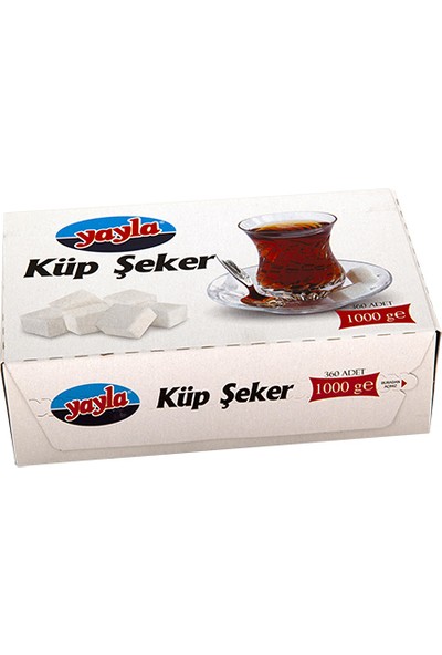 Yayla Küp Şeker 1000 gr 360'LI