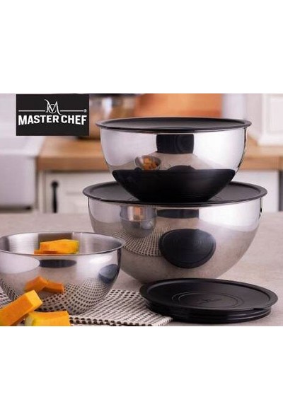 Master Chef Masterchef 6 Parça Kapaklı Saklama Kabı