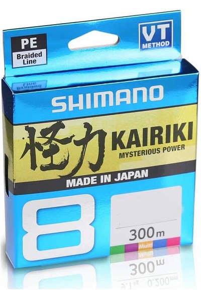 Shimano Kairiki 8 300M Multi Ip Misina Shimano Kairiki 8 300M Multi Ip Misina