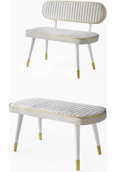 Sivas Gözde Mobilya Göksu Sırtlı ve Sırtsız Bank Takımı Mutfak Bench 102 cm Sivas Gözde Mobilya Göksu Sırtlı ve Sırtsız Bank Takımı Mutfak Bench 102 cm