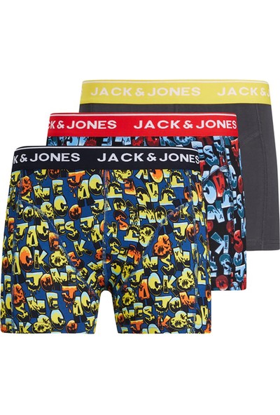 Jack & Jones Erkek Boxer 3lü Paket 12205026 Jack & Jones Erkek Boxer 3lü Paket 12205026
