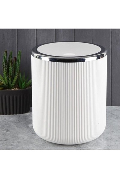 Perotti Lisbone Çöp Kovası - Antrasit / Gümüş 03SFZ323