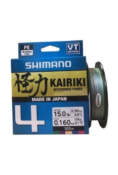 Shimano Kairiki 4 Kat 150MT Multicolor 0.13MM / 7.4 kg