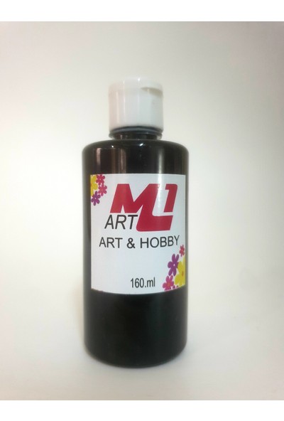 M1 Art Akrilik Boya 160 ml Ahşap, Tuval, Seramik , Duvar ,taş