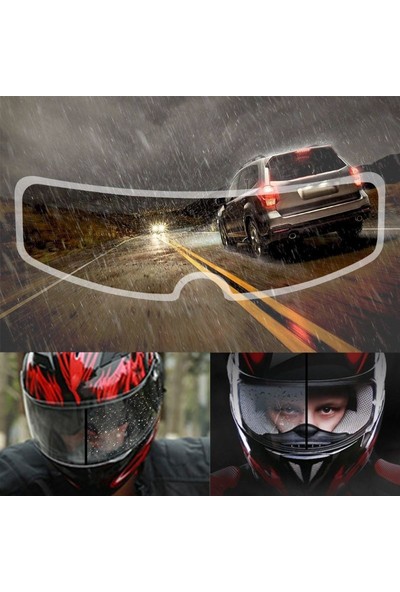 Ega Toptan Kask Yağmur Kaydırıcı - Anti-Sis Hidrofobik Film Ega Toptan Kask Yağmur Kaydırıcı - Anti-Sis Hidrofobik Film