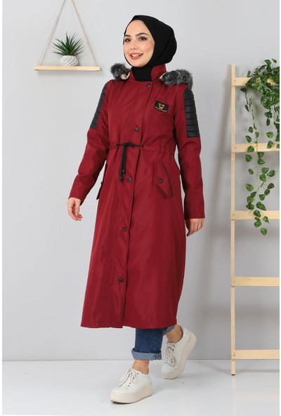 Garni Detaylı Mont Bordo Garni Detaylı Mont Bordo