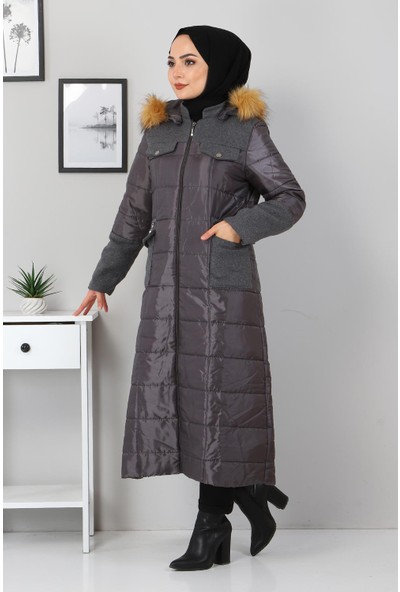 Cep Detaylı Mont Füme