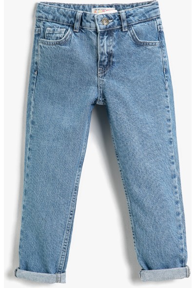 Koton Basic Boyfriend Kot Pantolon Pamuklu