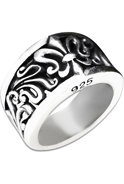 TAJA925 Erkek Gümüş Yüzük Gümüş 925 B1527
