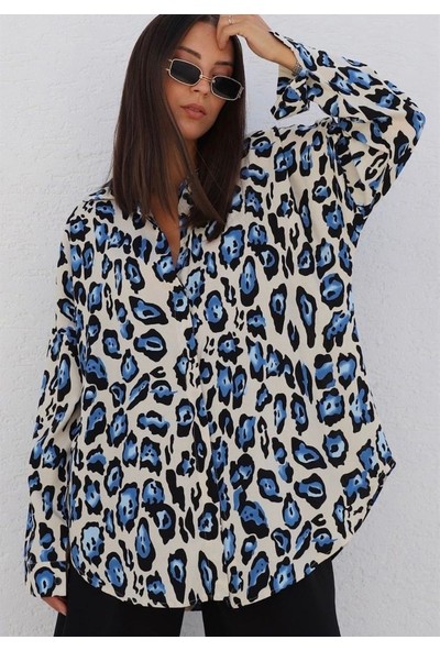 D&K Pick Up Desenli Kadın Gömlek D&K Pick Up Desenli Kadın Gömlek