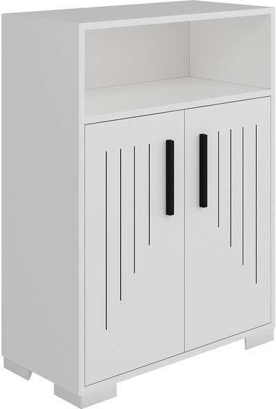 Cantek Moon Çok Amaçlı Dolap Beyaz