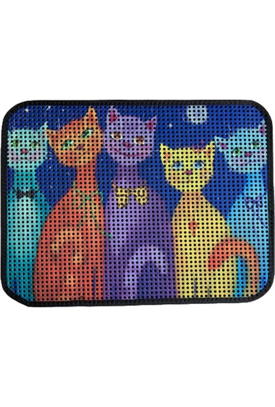 Rehome Kum Toplayıcı Tuvalet Önü Kedi Paspası 60X45 cm 26 Rehome Kum Toplayıcı Tuvalet Önü Kedi Paspası 60X45 cm 26