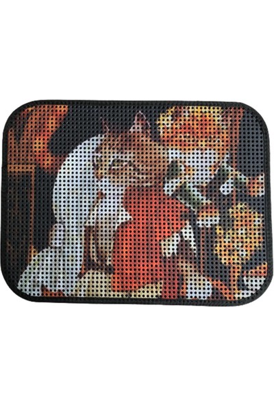 Rehome Kum Toplayıcı Tuvalet Önü Kedi Paspası 60X45 cm 18 Rehome Kum Toplayıcı Tuvalet Önü Kedi Paspası 60X45 cm 18