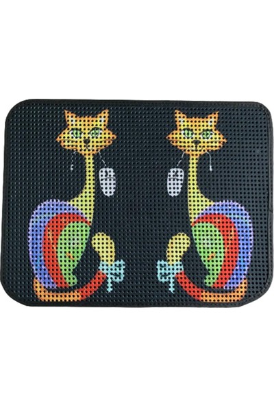 Rehome Kum Hazneli Tüy Toplayıcı Kedi Paspası 60X45 cm 35 Rehome Kum Hazneli Tüy Toplayıcı Kedi Paspası 60X45 cm 35