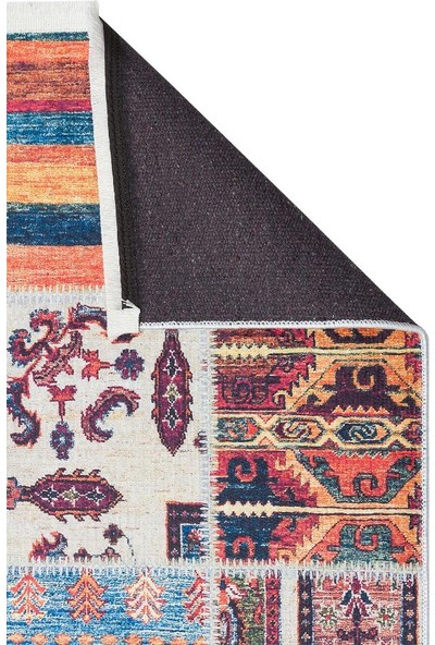 Eko Halı Sıesta Neo Sno 205 Otantik Geleneksel Desenli Yıkanabilir Renkli Baskı Kilim Eko Halı Sıesta Neo Sno 205 Otantik Geleneksel Desenli Yıkanabilir Renkli Baskı Kilim