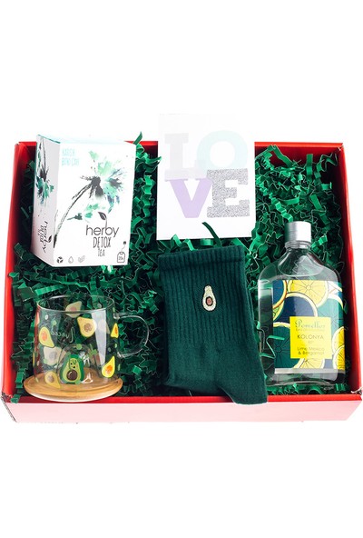 Kutuluyo Yeşil Sever Hediye Kutusu
