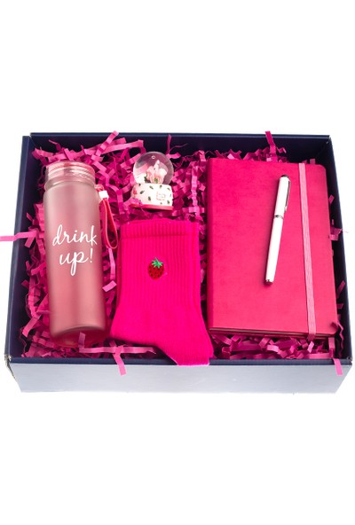 Kutuluyo Şeker Pembe Hediye Kutusu