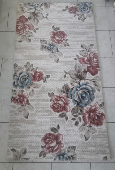 Karmen Halı Bahar 2151 Bej Gül - Çiçek Desenli Halı Karmen Halı Bahar 2151 Bej Gül - Çiçek Desenli Halı