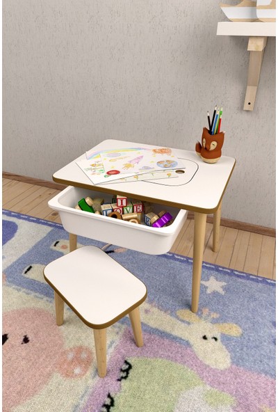 Reggio Kids & Plants Çocuk Çalışma Masası Ahşap Çocuk Çalışma Masası Reggio Kids & Plants Çocuk Çalışma Masası Ahşap Çocuk Çalışma Masası