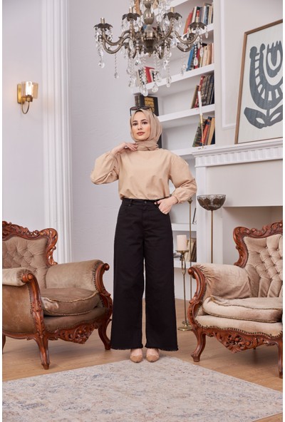 Neways Bol Paça Pantolon Siyah Neways 1130