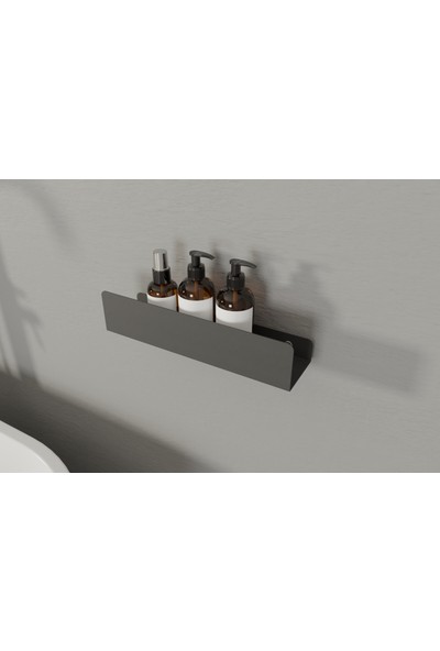 Dnz Home Design Minimalist Metal Siyah Banyo Rafı Dnz Home Design Minimalist Metal Siyah Banyo Rafı